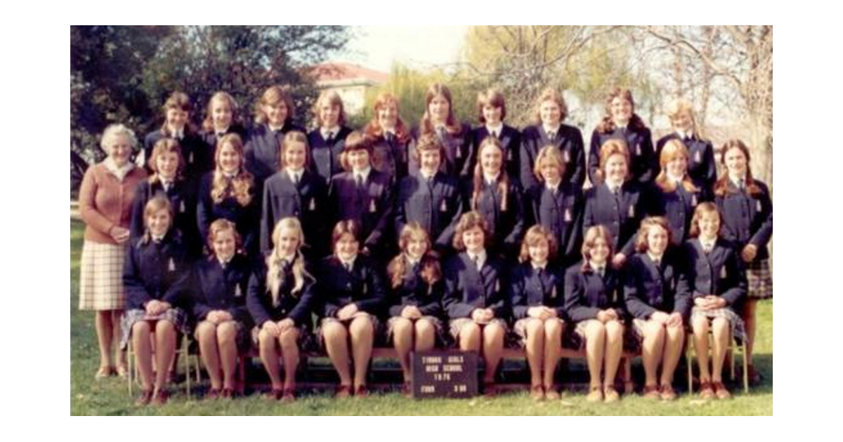 School Photo - 1970's / Timaru Girls' High School - Timaru | MAD on New ...
