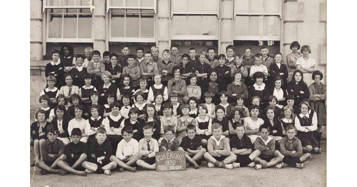 School Photo - 1930's / Pukekohe Primary School - Auckland | MAD on New ...