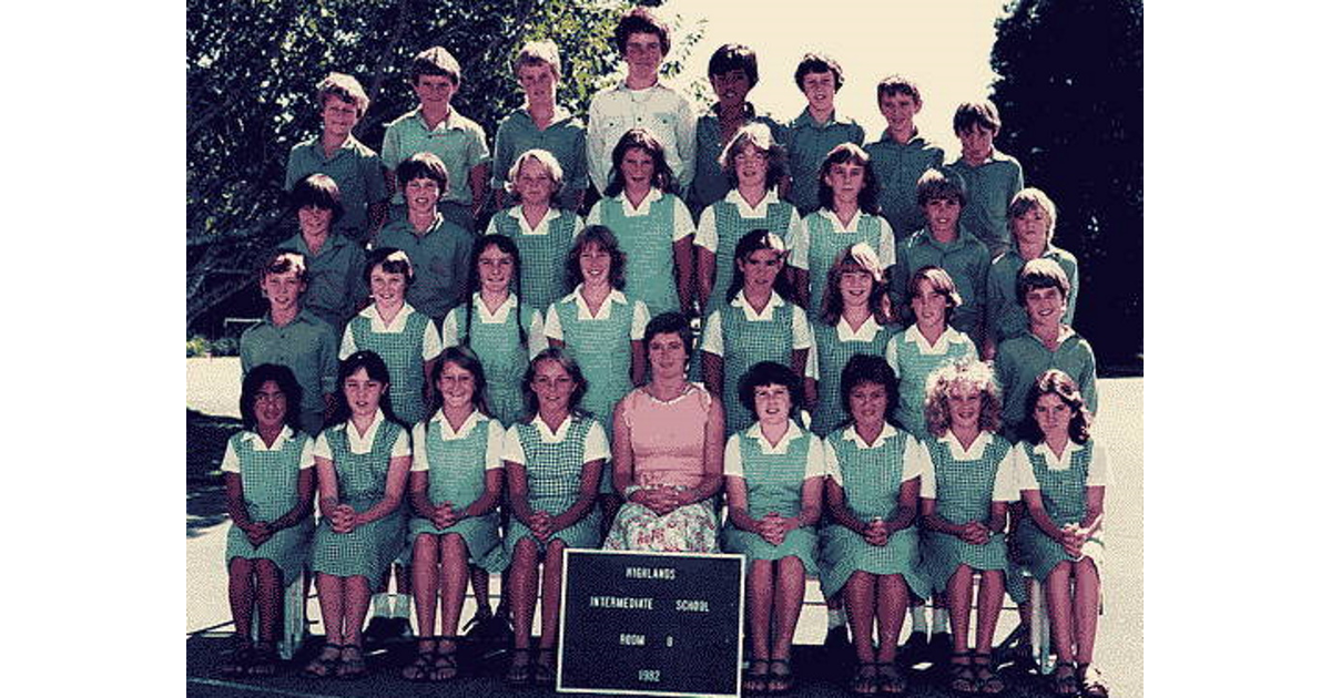 School Photo - 1980's / Highlands Intermediate - New Plymouth | MAD on ...