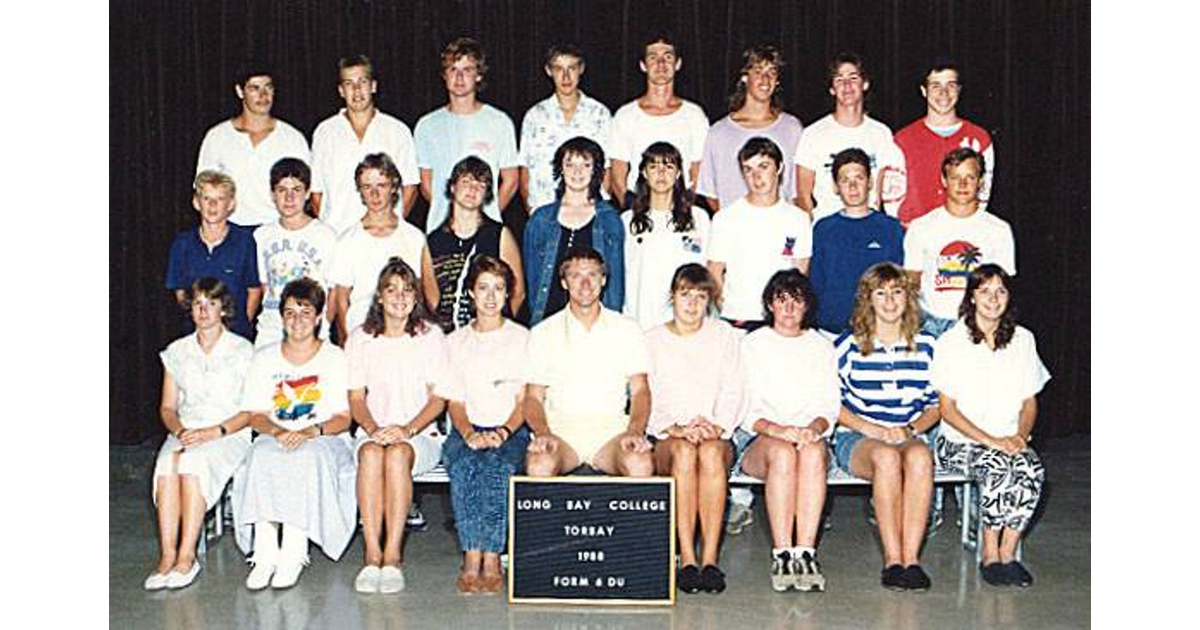 School Photo - 1980's / Long Bay College - Auckland | MAD on New Zealand