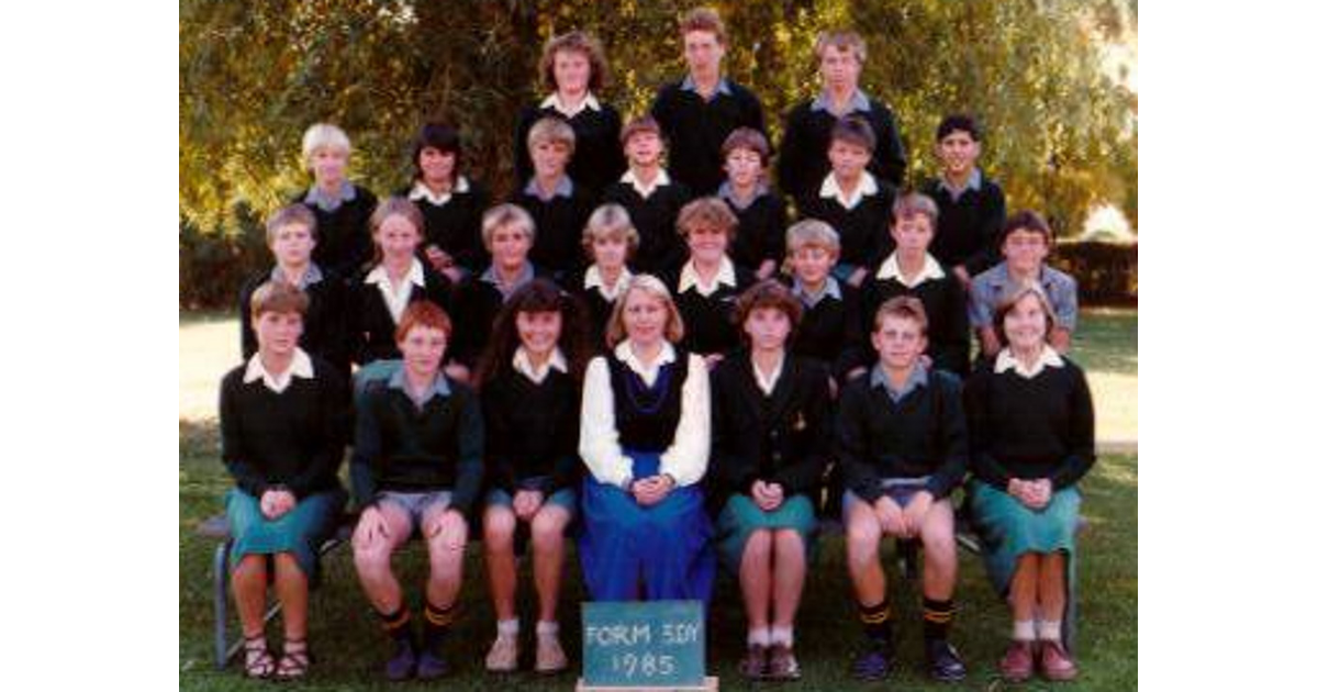 School Photo - 1980's / Rangiora High School - Rangiora | MAD on New ...