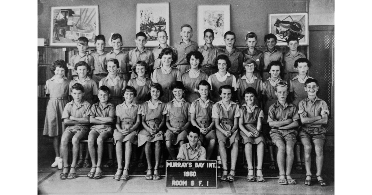 School Photo - 1960's / Murrays Bay Intermediate School - Auckland ...
