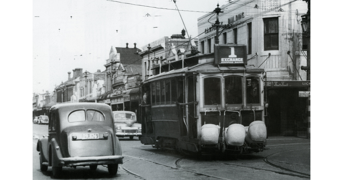 Trams / Photography - Historical | MAD on New Zealand