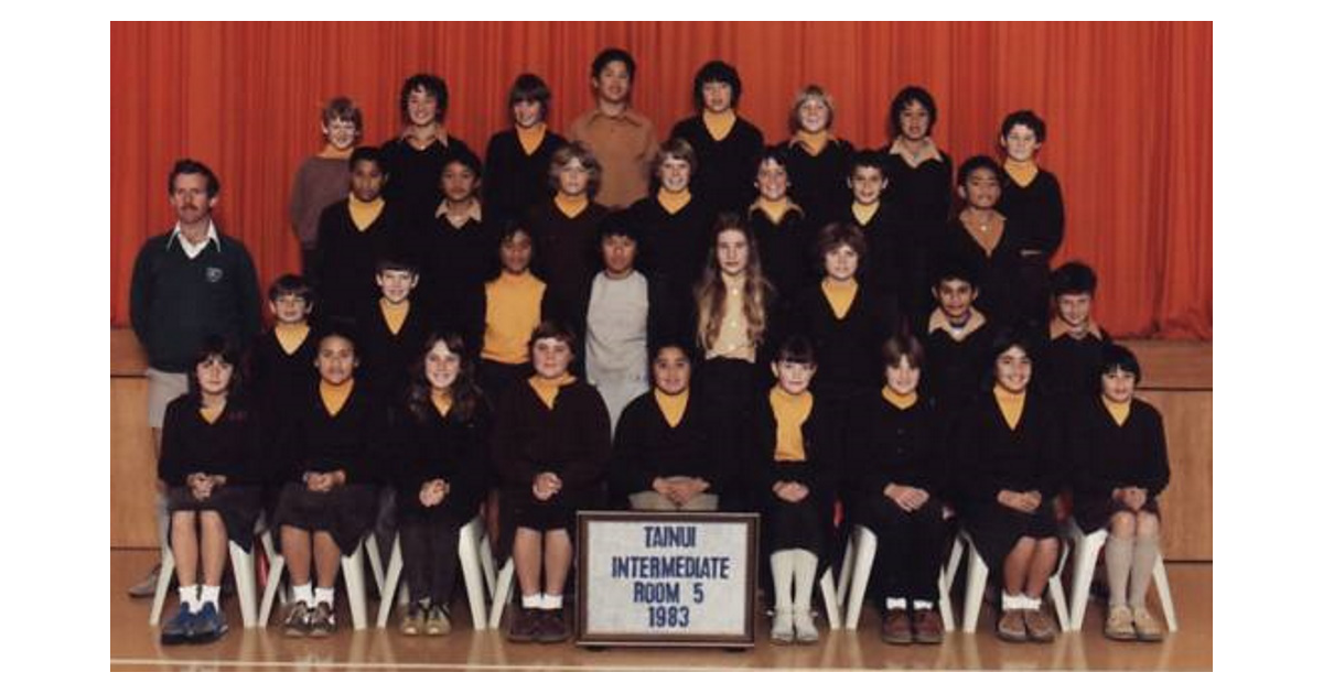School Photo - 1980's / Tainui Intermediate - Tokoroa | MAD on New Zealand