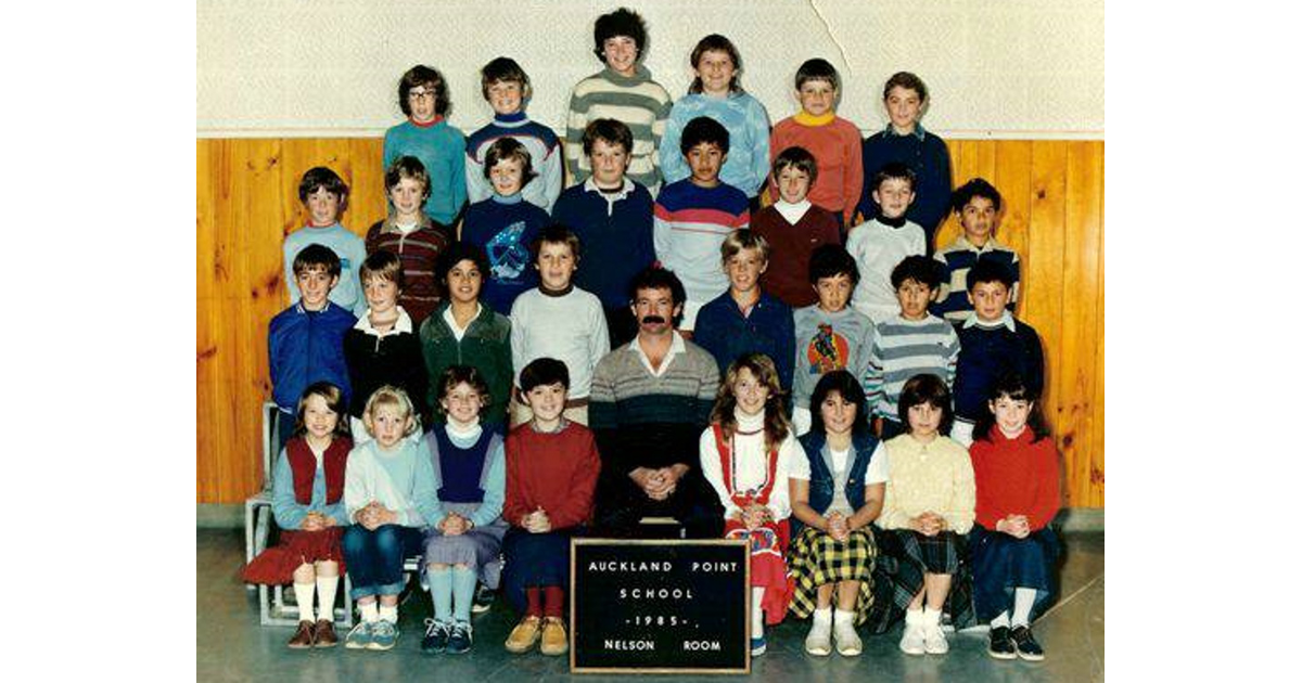 School Photo - 1980's / Auckland Point School - Nelson | MAD on New Zealand