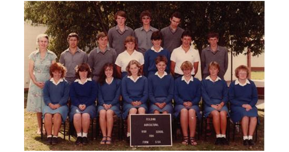 School Photo - 1980's / Feilding High School - Feilding | MAD on New ...