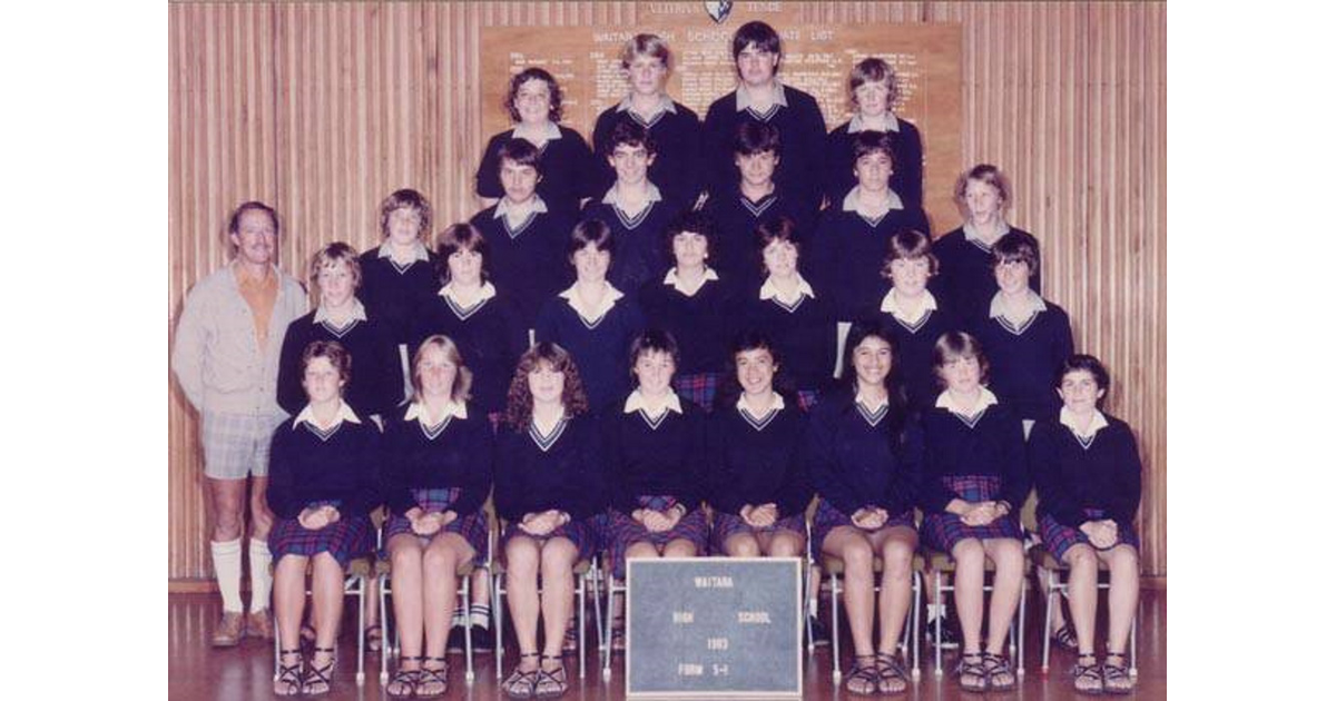 School Photo - 1980's / Waitara High School - Waitara | MAD on New Zealand