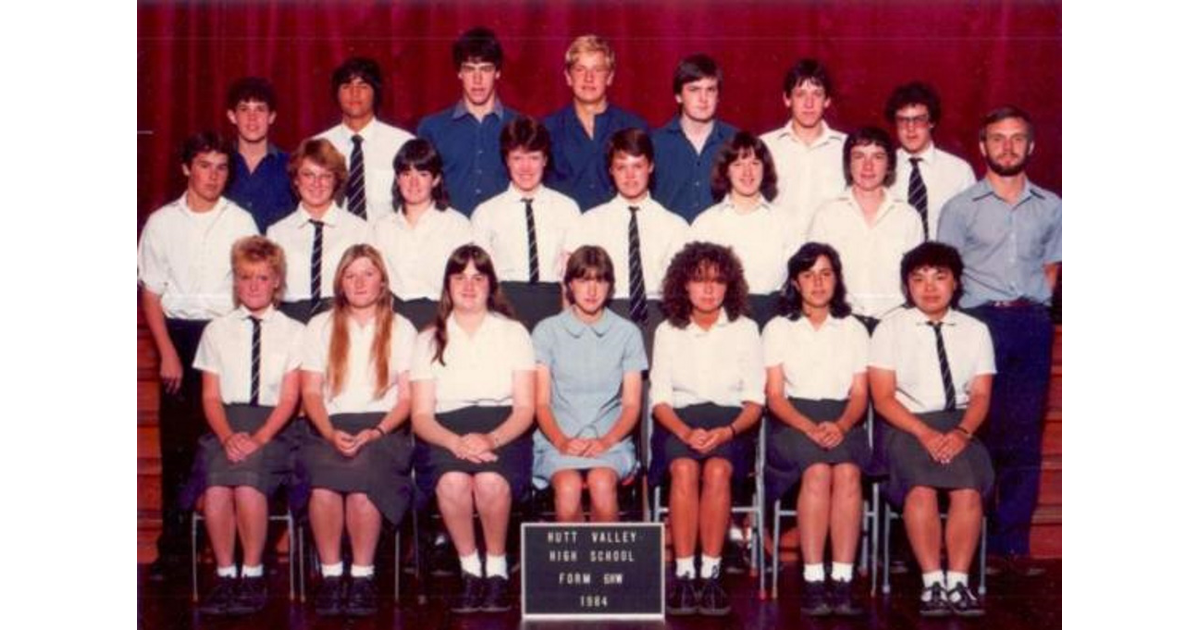 School Photo - 1980's / Hutt Valley High School - Lower Hutt | MAD on ...