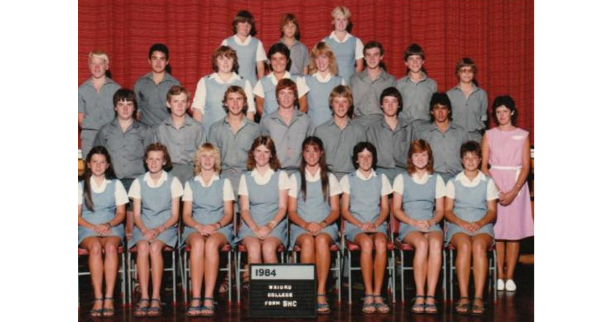 School Photo - 1980's / Waiuku College - Waiuku | MAD on New Zealand