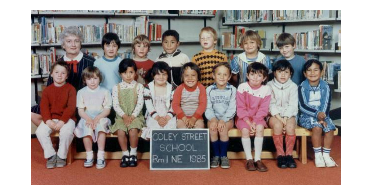 School Photo - 1980's / Coley Street School - Foxton | MAD on New Zealand