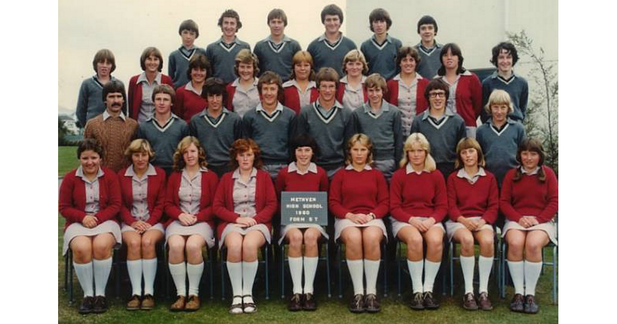 School Photo - 1980's / Methven High School - Methven | MAD on New Zealand