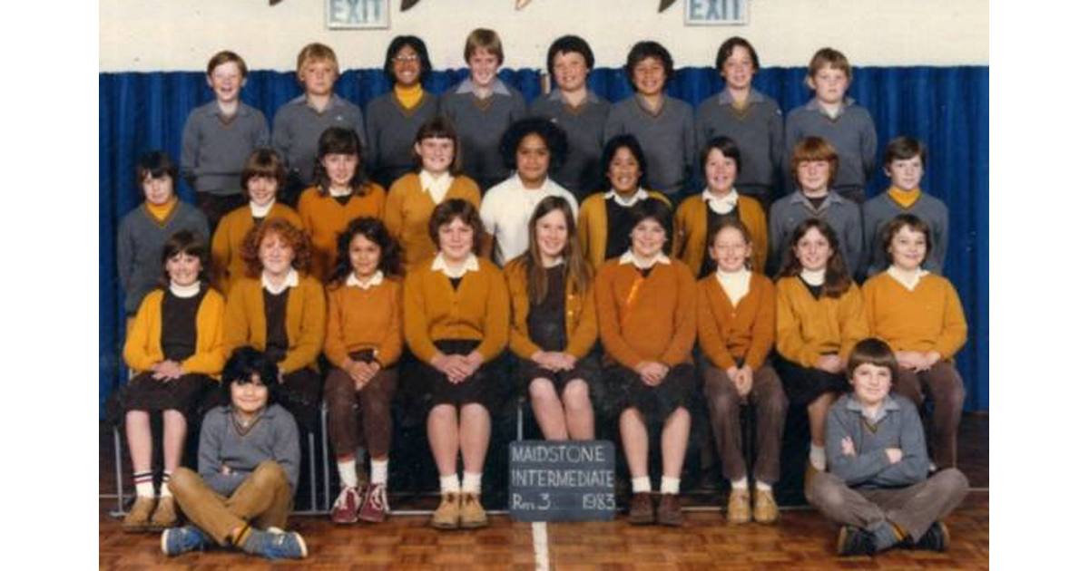 School Photo - 1980's / Maidstone Intermediate - Upper Hutt | MAD on ...