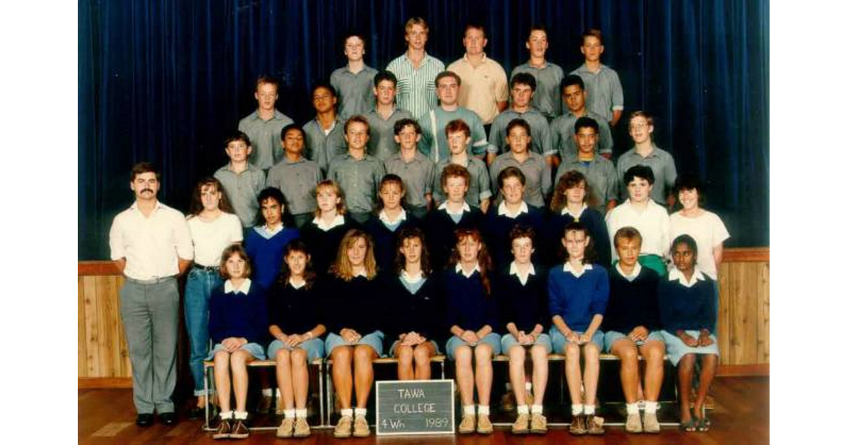 School Photo - 1980's / Tawa College - Wellington | MAD on New Zealand