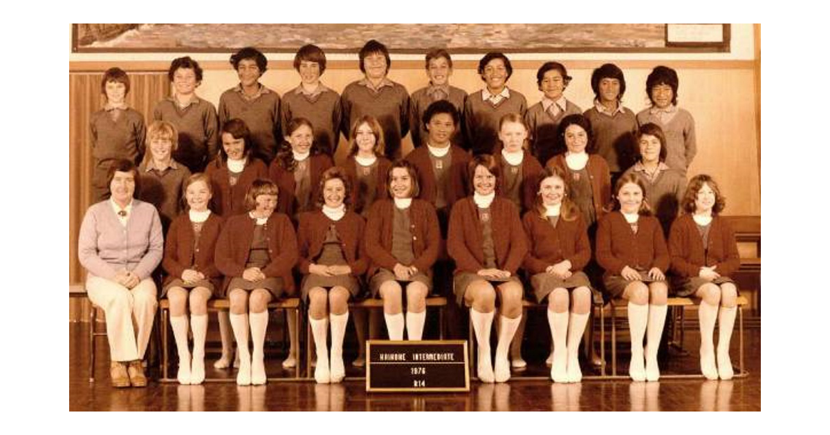 School Photo - 1970's / Kaikohe Intermediate - Kaikohe | MAD on New Zealand