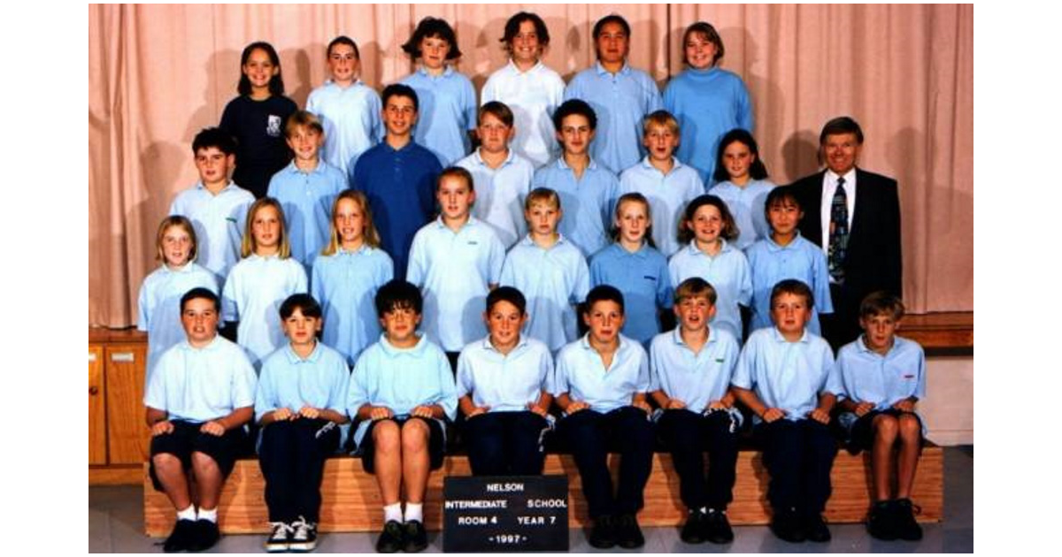 School Photo - 1990's / Nelson Intermediate - Nelson | MAD on New Zealand