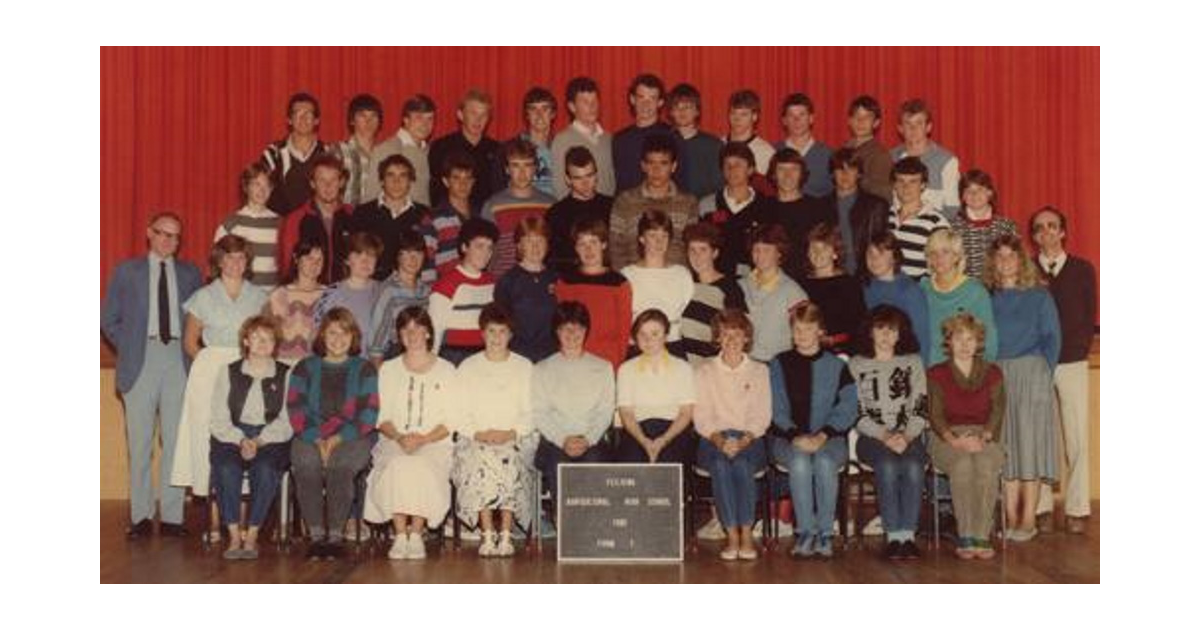 School Photo - 1980's / Feilding High School - Feilding | MAD on New ...