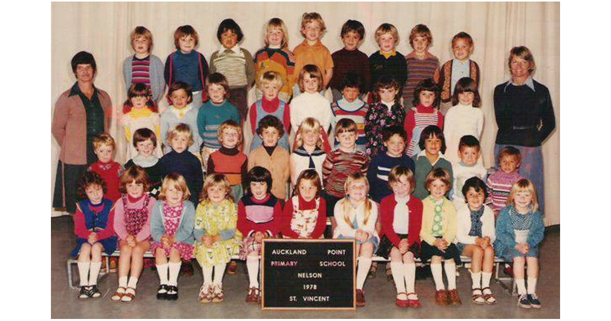 School Photo - 1970's / Auckland Point School - Nelson | MAD on New Zealand
