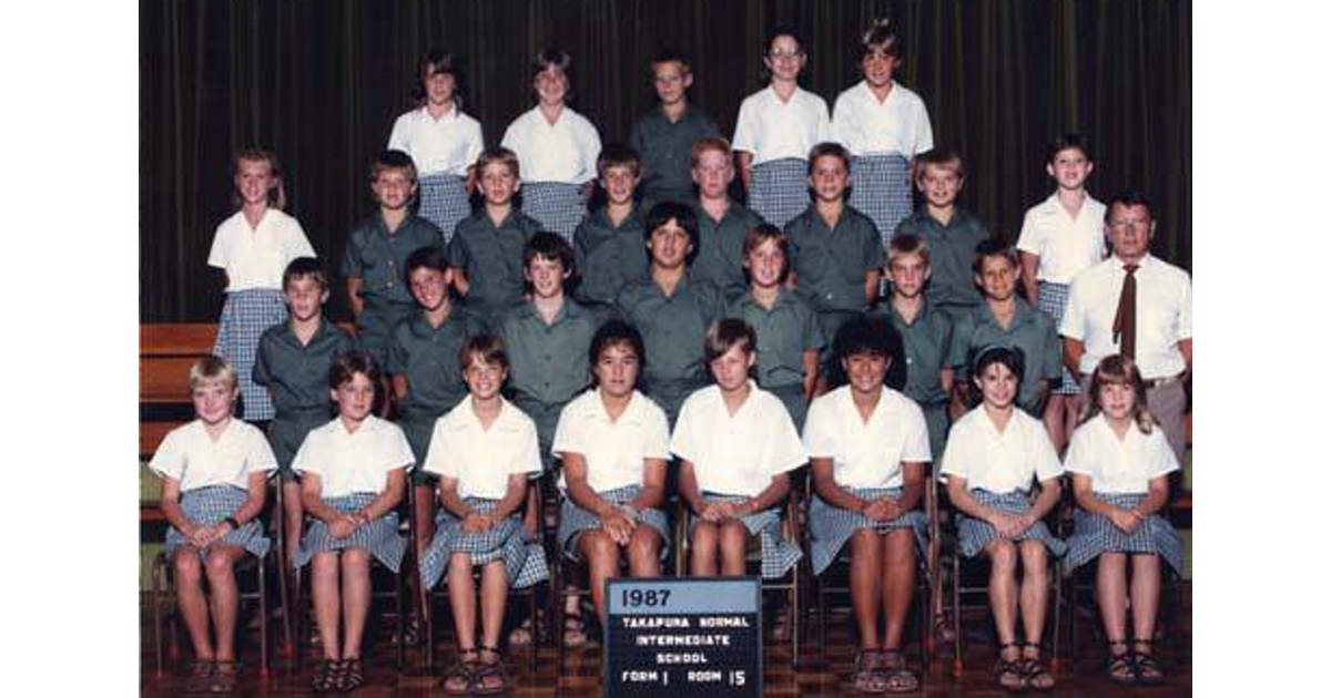 School Photo - 1980's / Takapuna Normal Intermediate - Takapuna | MAD ...