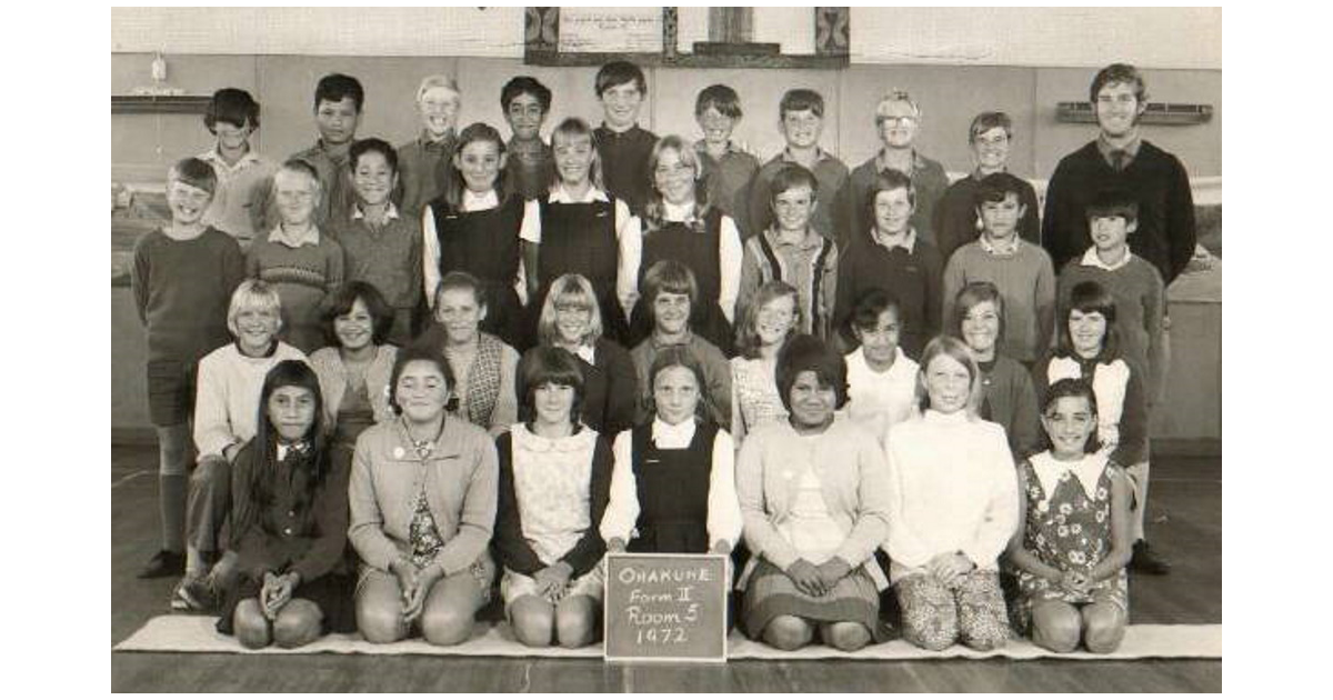 School Photo - 1970's / Ohakune School - Ohakune | MAD on New Zealand