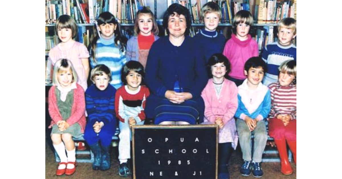 School Photo - 1980's / Opua School - Opua | MAD on New Zealand