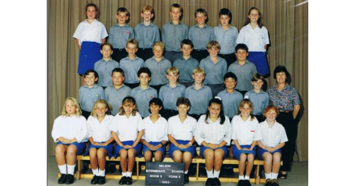School Photo - 1990's / Nelson Intermediate - Nelson | MAD on New Zealand