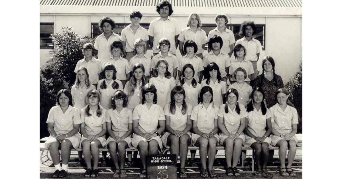 School Photo - 1970's / Taradale High School - Napier | MAD on New Zealand