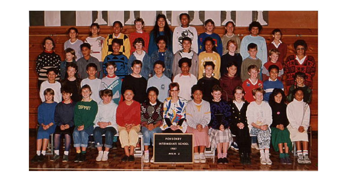 School Photo - 1980's / Ponsonby Intermediate School - Ponsonby | MAD ...
