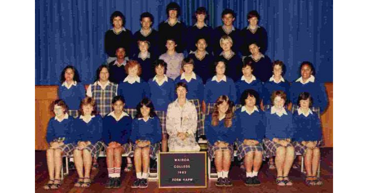 School Photo - 1980's / Wairoa College - Wairoa | MAD on New Zealand