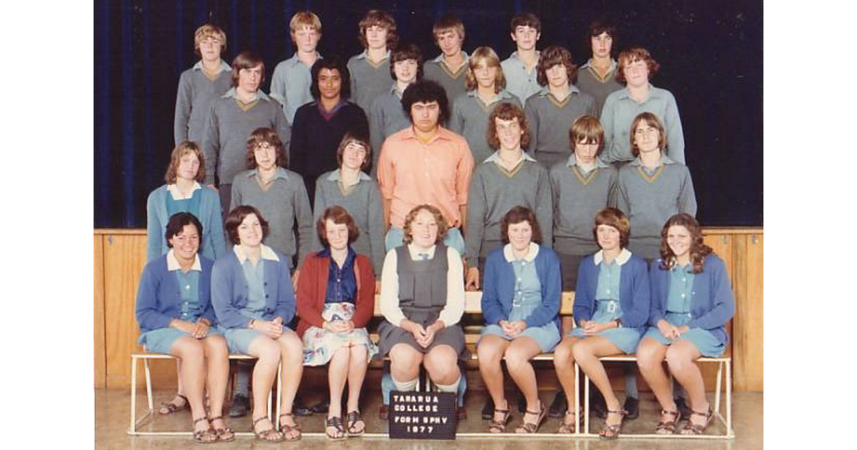 School Photo - 1970's / Tararua College - Pahiatua | MAD on New Zealand