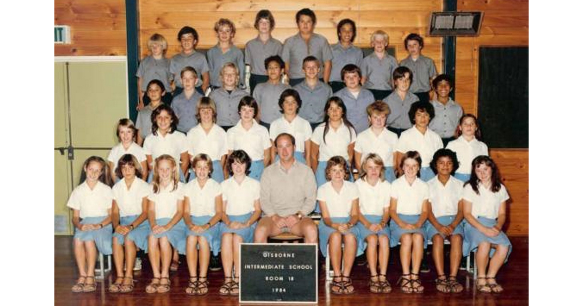 School Photo - 1980's / Gisborne Intermediate - Gisborne | MAD on New ...