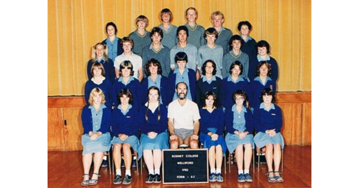 School Photo - 1980's / Rodney College - Wellsford | MAD on New Zealand