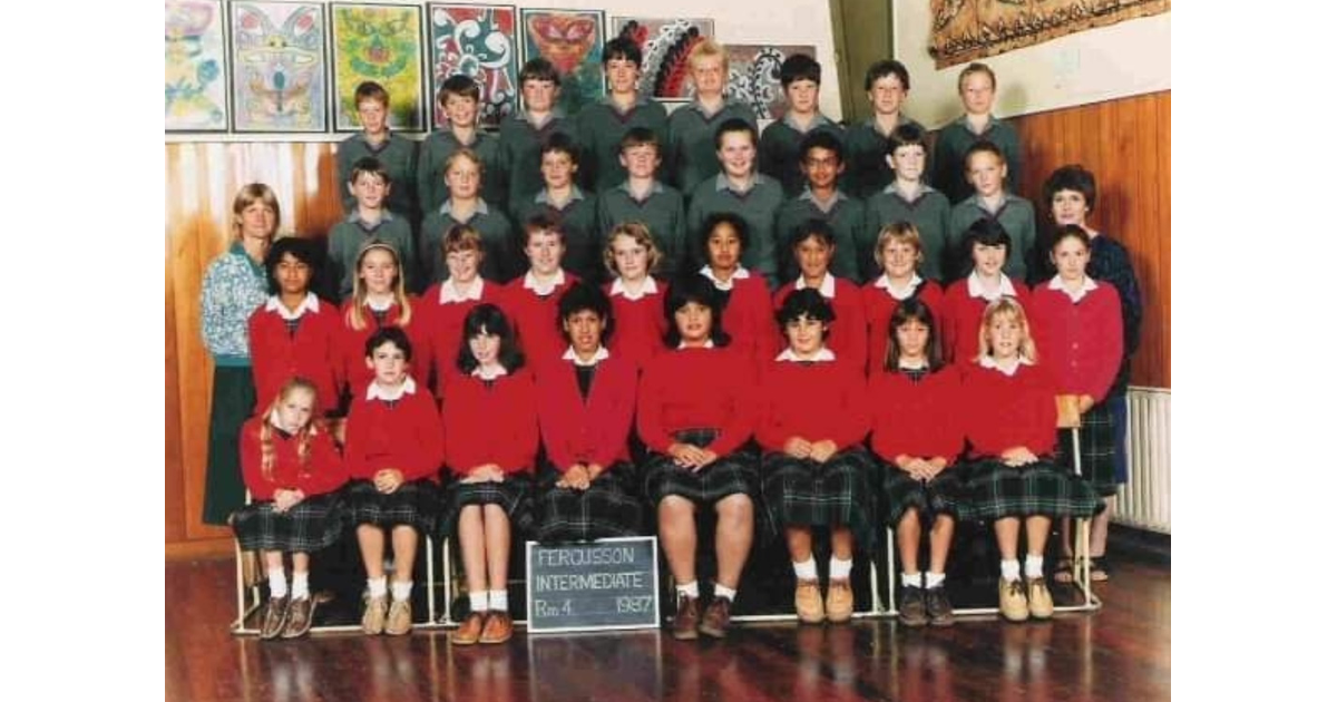 School Photo - 1980's / Fergusson Intermediate - Upper Hutt | MAD on ...