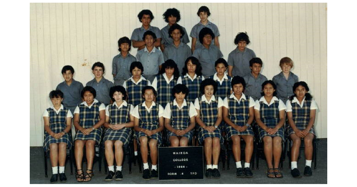 School Photo - 1980's / Wairoa College - Wairoa | MAD on New Zealand