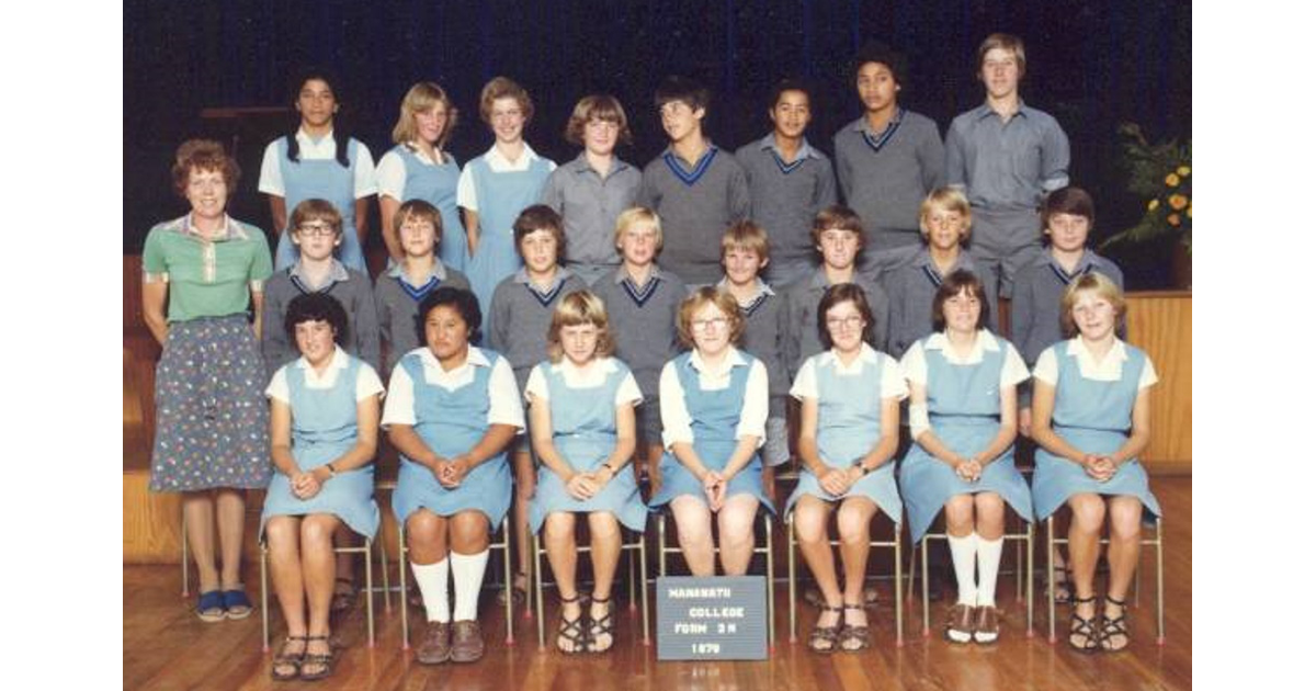School Photo - 1970's / Manawatū College - Foxton | MAD on New Zealand