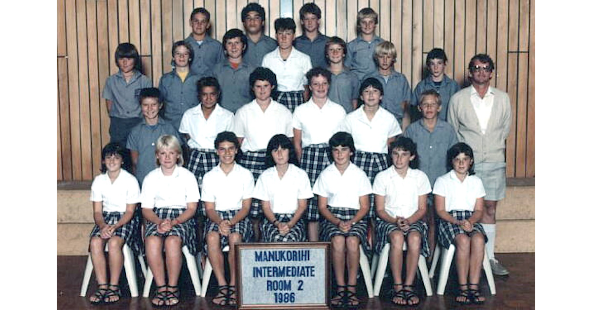 School Photo - 1980's / Manukorihi Intermediate - Waitara | MAD on New ...
