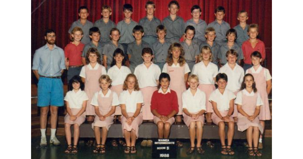 School Photo - 1980's / Waimea Intermediate - Richmond | MAD on New Zealand