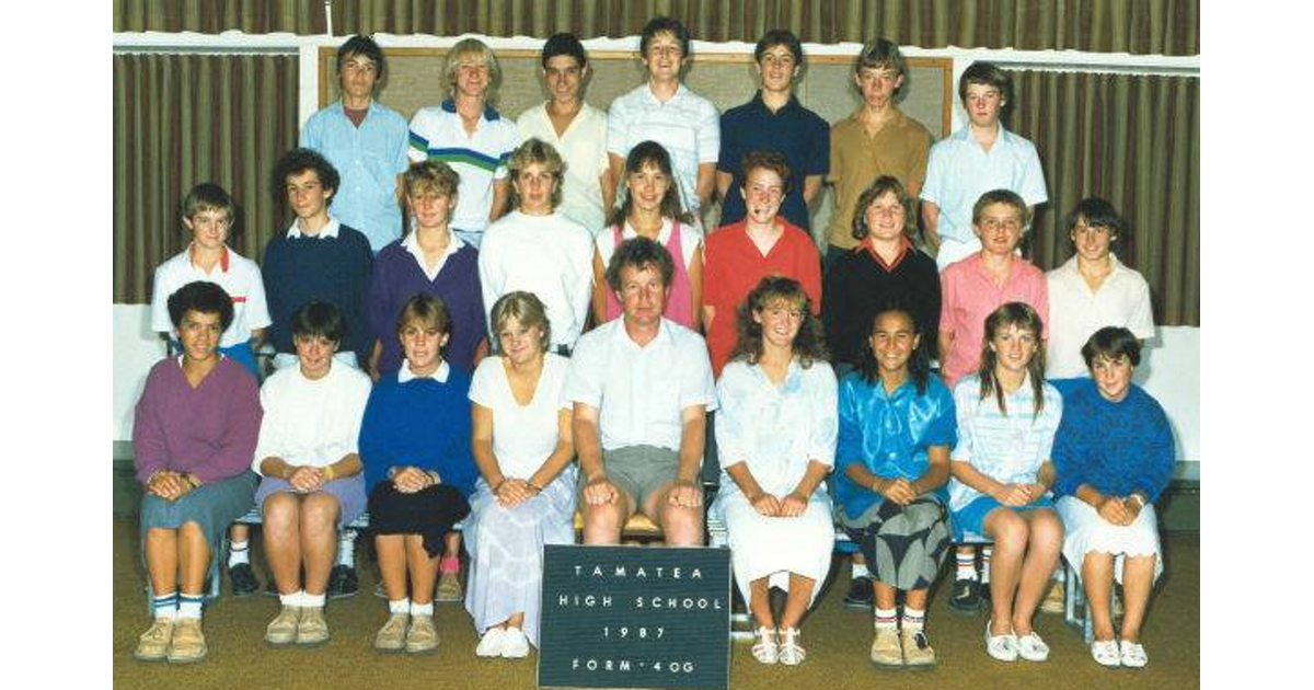 School Photo - 1980's / Tamatea High School - Napier | MAD on New Zealand