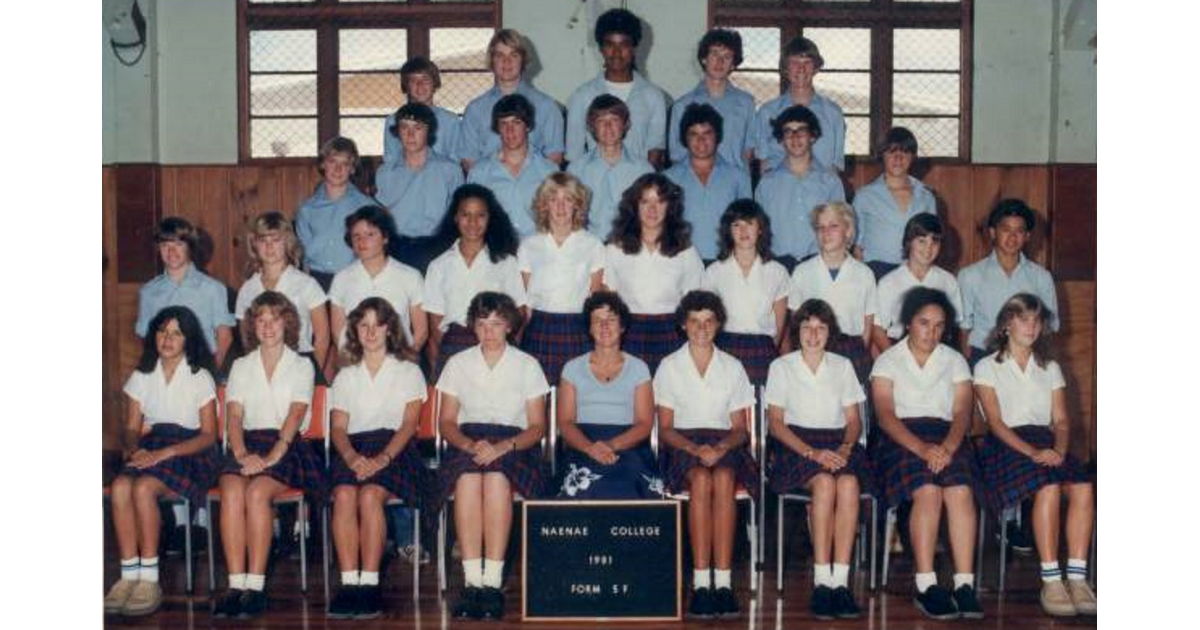 School Photo - 1980's / Naenae College - Lower Hutt | MAD on New Zealand