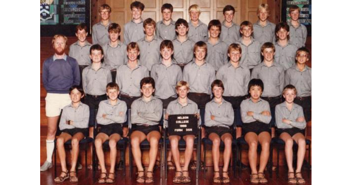 School Photo - 1980's / Nelson College - Nelson | MAD on New Zealand