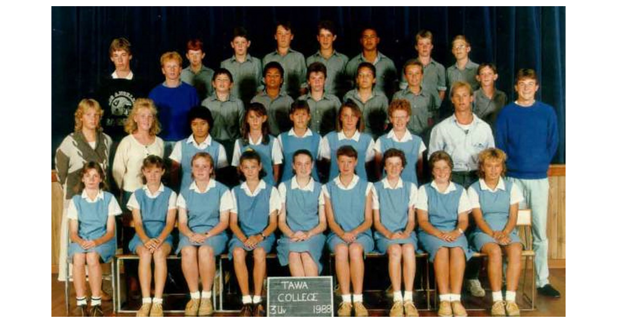 School Photo - 1980's / Tawa College - Wellington | MAD on New Zealand