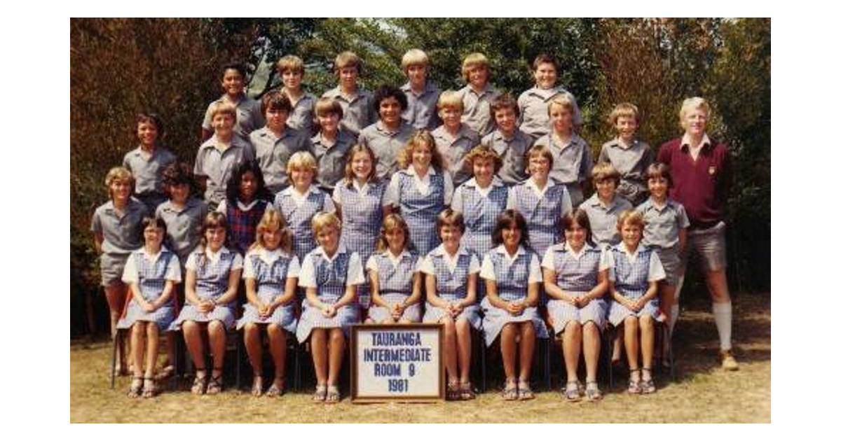 School Photo - 1980's / Taupo Intermediate - Taupo | MAD on New Zealand