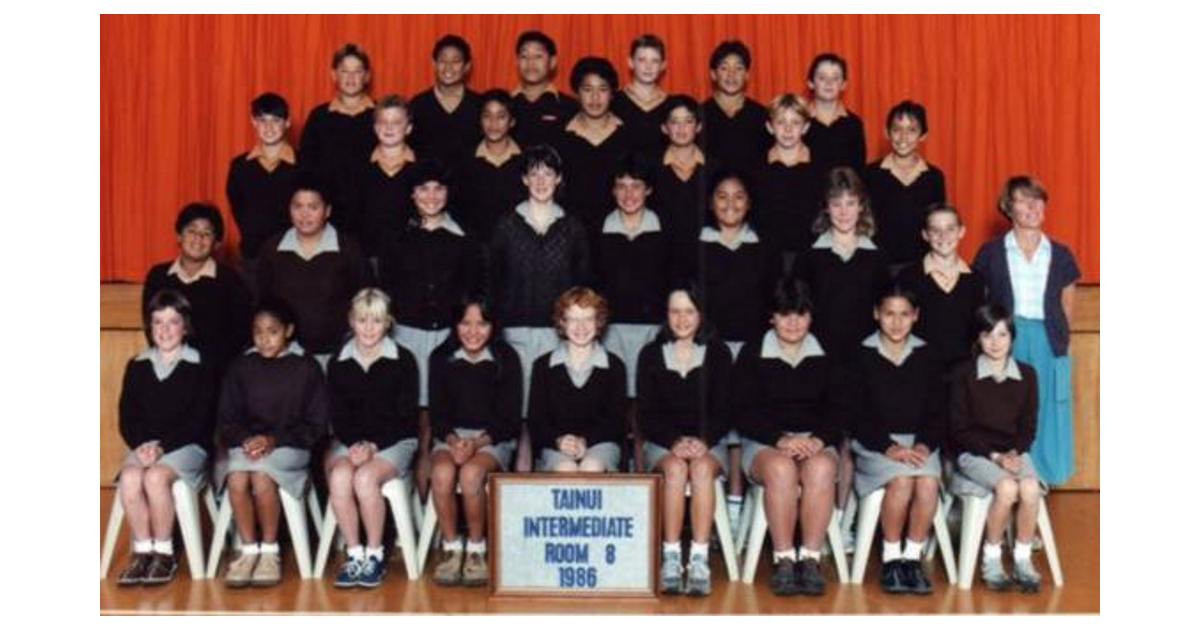 School Photo - 1980's / Tainui Intermediate - Tokoroa | MAD on New Zealand