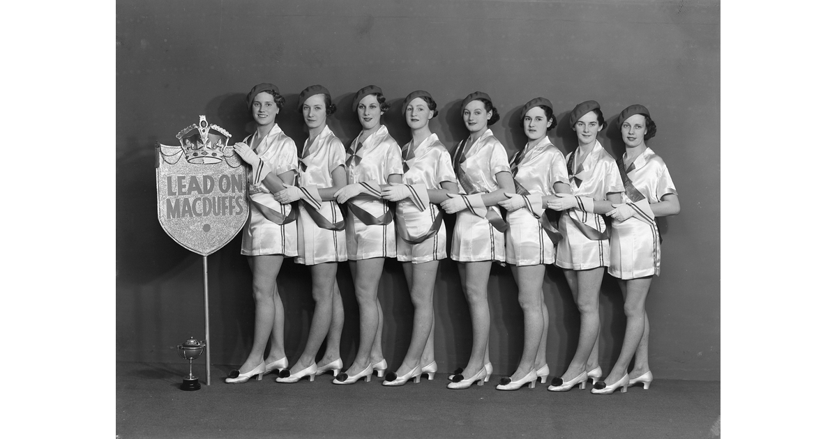 Marching Girls / Photography - Historical | MAD on New Zealand