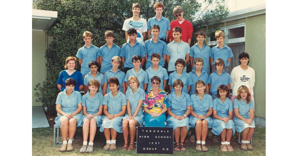 School Photo - 1980's / Taradale High School - Napier | MAD on New Zealand