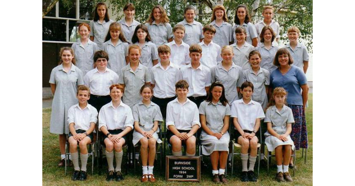 School Photo - 1990's / Burnside High School - Christchurch | MAD on ...