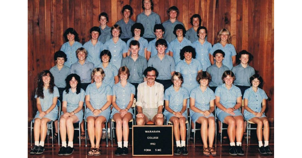 School Photo - 1980's / Wairarapa College - Masterton | MAD on New Zealand