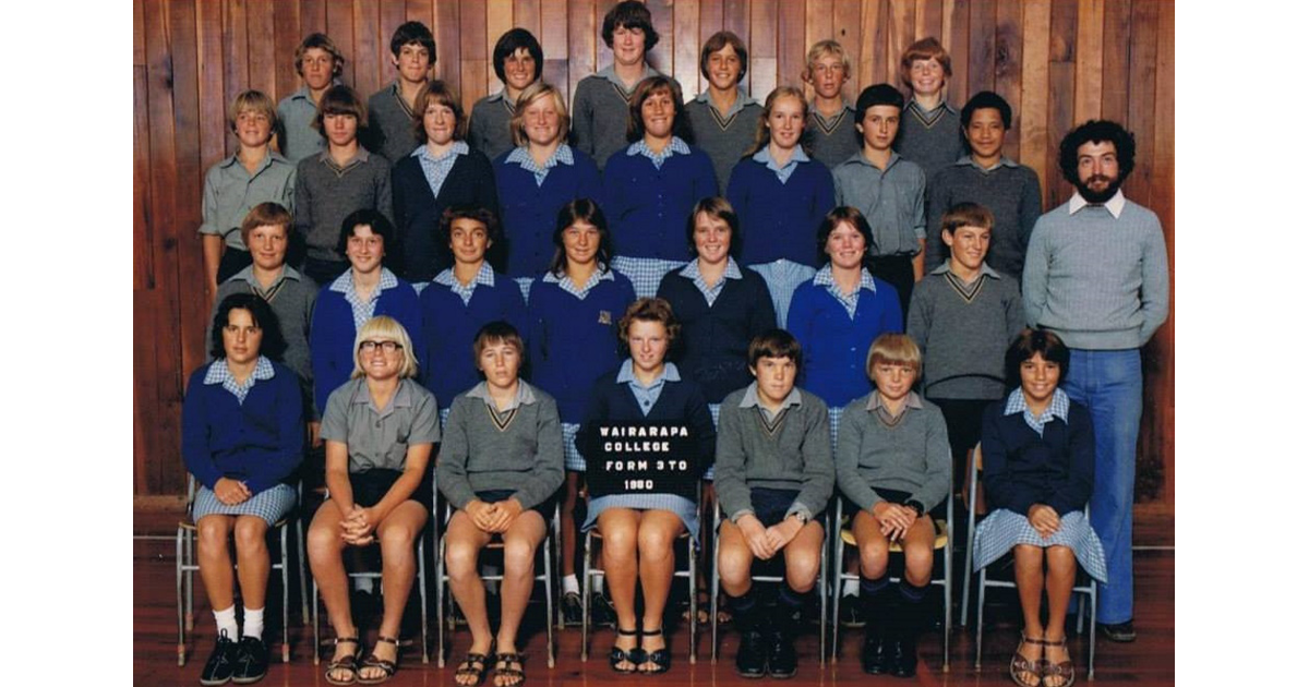 School Photo - 1980's / Wairarapa College - Masterton | MAD on New Zealand