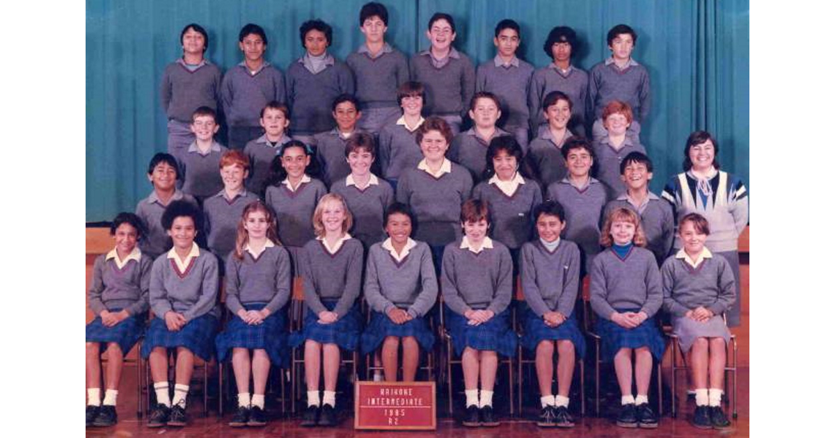 School Photo - 1980's / Kaikohe Intermediate - Kaikohe | MAD on New Zealand