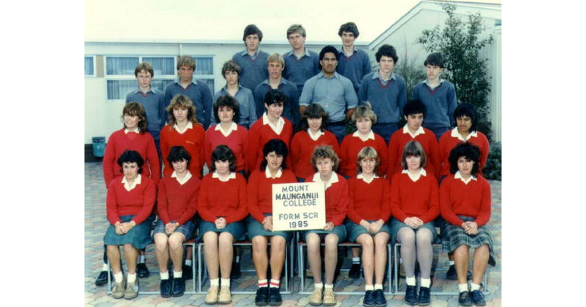 School Photo - 1980's / Mount Maunganui College - Mount Maunganui | MAD ...