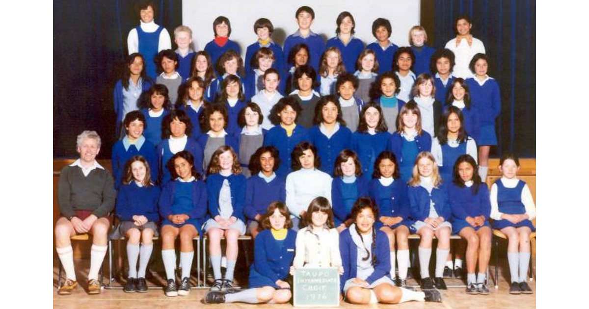 School Photo - 1970's / Taupo Intermediate - Taupo | MAD on New Zealand